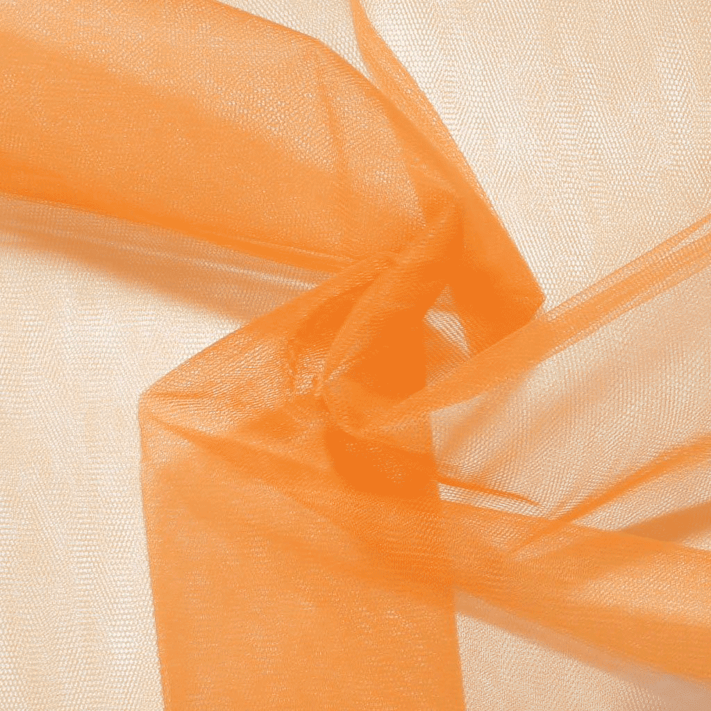 orange tulle – Feira dos Tecidos Online